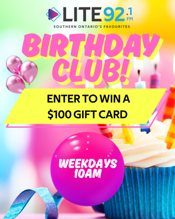 LITE 92.1 | Birthday Club